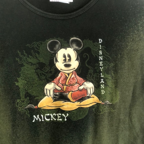 Disney | Tops | Rare Mickey Zen Disney Tshirt | Poshmark